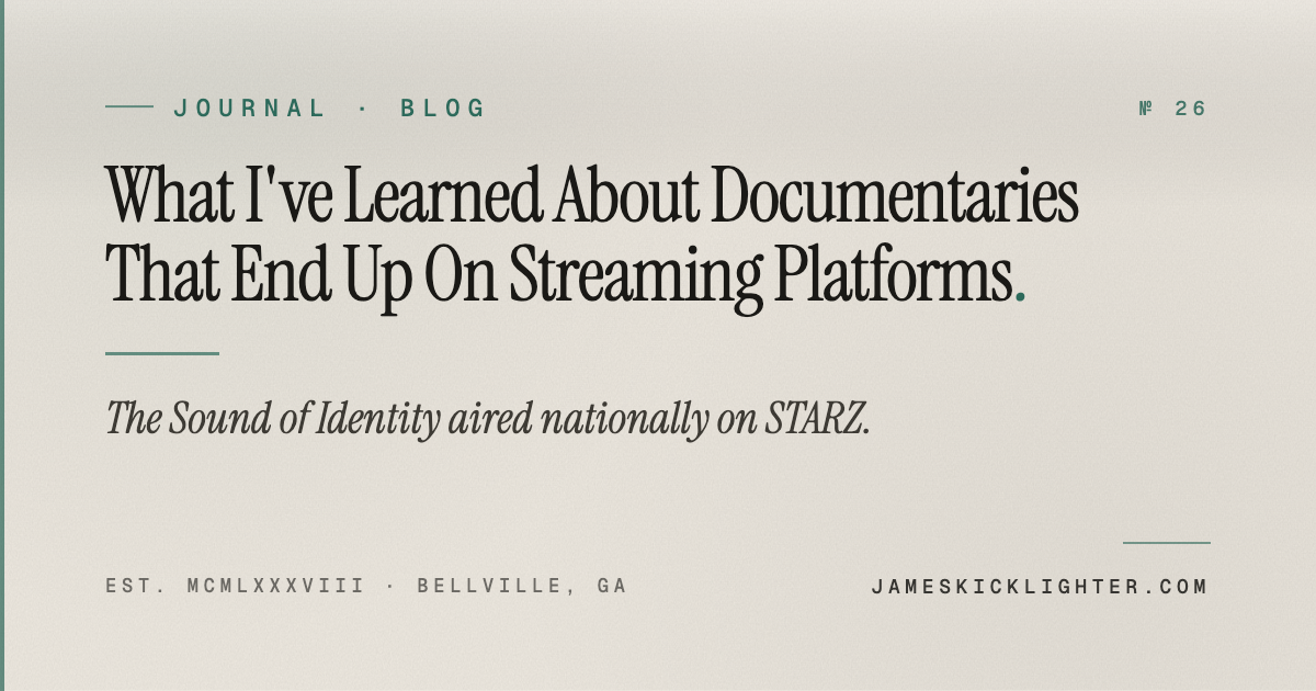 What I’ve Learned About Documentaries That End Up On Streaming ...